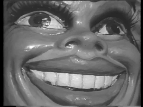 Extreme Closeup of Bizarre Giant Smiling... | Stock Video | Pond5