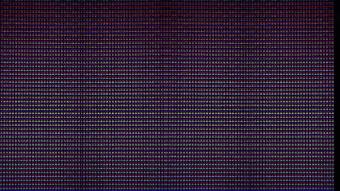 Extreme macro view of LED matrix, monito... | Stock Video | Pond5