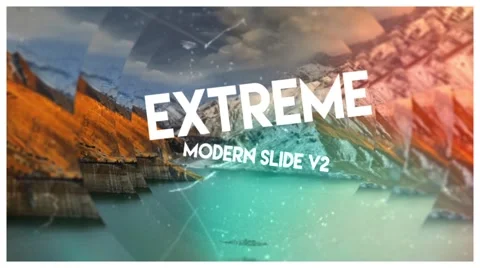 Extreme Modern Slide V2 ~ After Effects Template #59955237