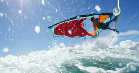 Windsurfing Stock Video Footage | Royalty Free Windsurfing Videos | Pond5