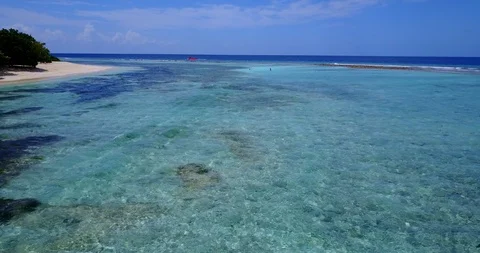 extreme wide shot of the beauty of the l... | Stock Video | Pond5