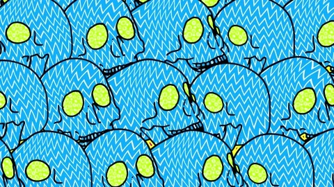 Skulls Falling Stock Video Footage | Royalty Free Skulls Falling Videos ...