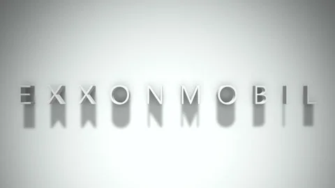 ExxonMobil 3D title animation with shado... | Stock Video | Pond5