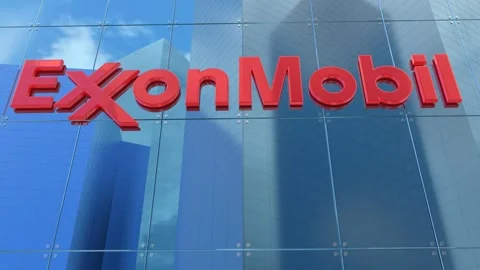 ExxonMobil Editorial 4K Glass Building L... | Stock Video | Pond5