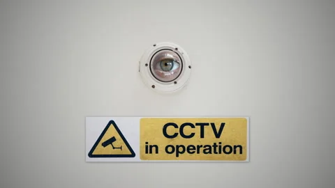 Eye Camera CCTV Operation Sign Concept B... | Stock Video | Pond5