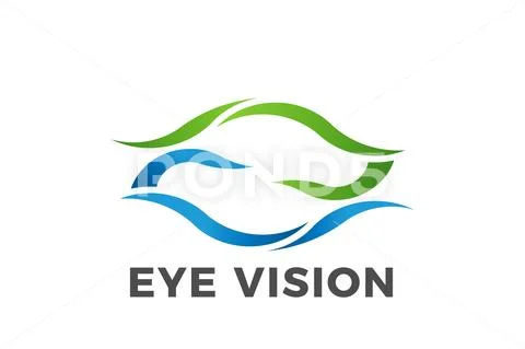 Eye vision vector logo symbol: Royalty Free #92603510
