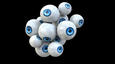 Eyes - 4K Animation | Stock Video | Pond5