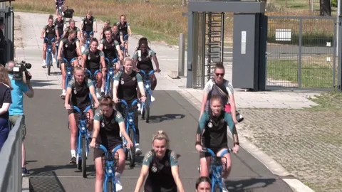 Eyes on a third World Cup title, Germany... | Stock Video | Pond5