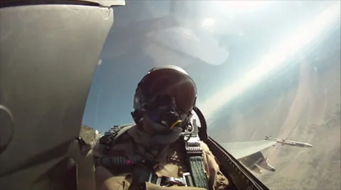 F-16C Fighting Falcon 177th Fighter Wing... | Stock Video | Pond5