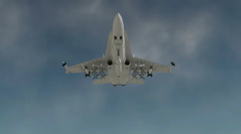 Aircraft Cgi Stock Footage ~ Royalty Free Stock Videos | Pond5