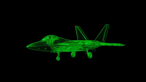 F35 Wireframe Stock Video Footage | Royalty Free F35 Wireframe Videos ...