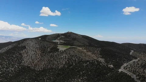 Faa Radar Tower aerial view Las Vegas | Stock Video | Pond5