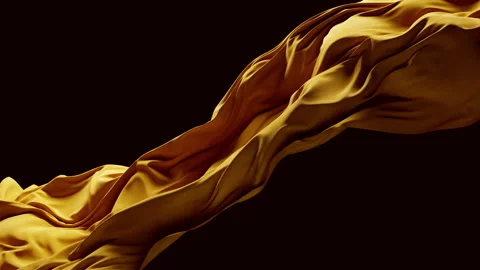 Fabric, fabric movement, 3d animation. | Stock Video | Pond5