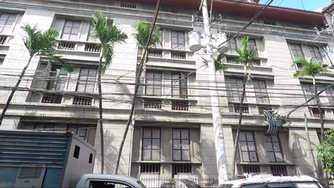 Facade of AMOSUP Seamen Center Annex Bui... | Stock Video | Pond5