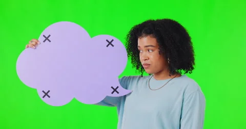 Thinking Bubble Green Screen Stock Videos – Royalty-Free HD & 4K Videos ...