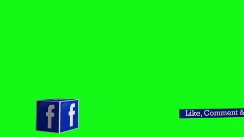 Facebook Green Screen Stock Video Footage | Royalty Free Facebook Green ...