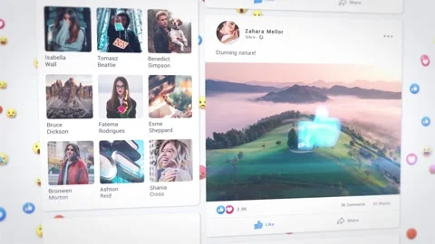 After Effects Template: Facebook Intro #155328694 | Pond5