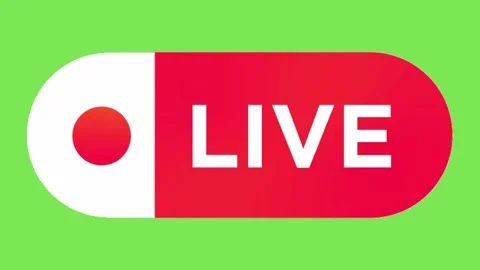 Facebook Live Indicator Social Media Ani... | Stock Video | Pond5
