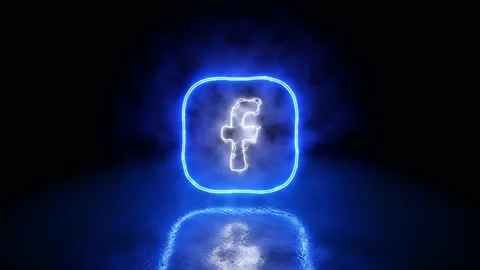 Facebook logo animation, fd logotype ani... | Stock Video | Pond5