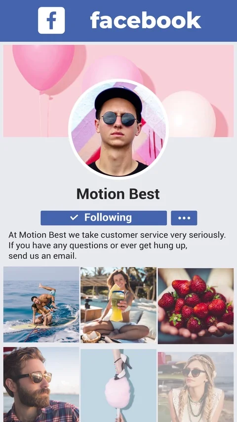 FACEBOOK PROMO ~ After Effects Project #126494915 | Pond5