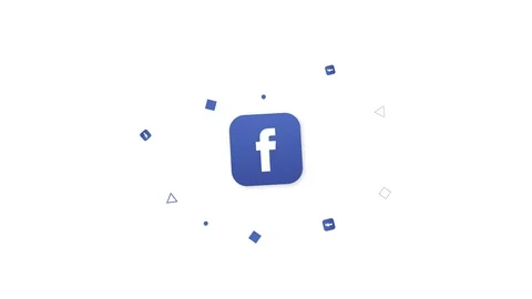 The Facebook Spin Logo background will h... | Stock Video | Pond5