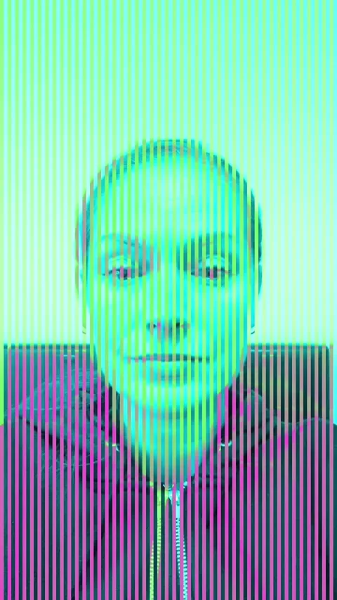 facial recognition scan concept animatio... | Stock Video | Pond5