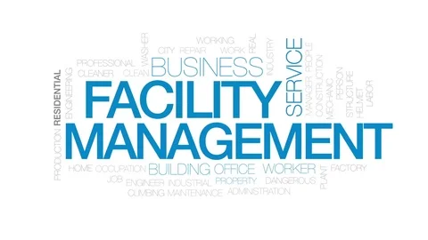 Facility management animated word cloud,... | Stock Video | Pond5