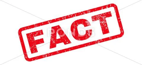 Fact Text Rubber Stamp Stock Illustration ~ #69074072