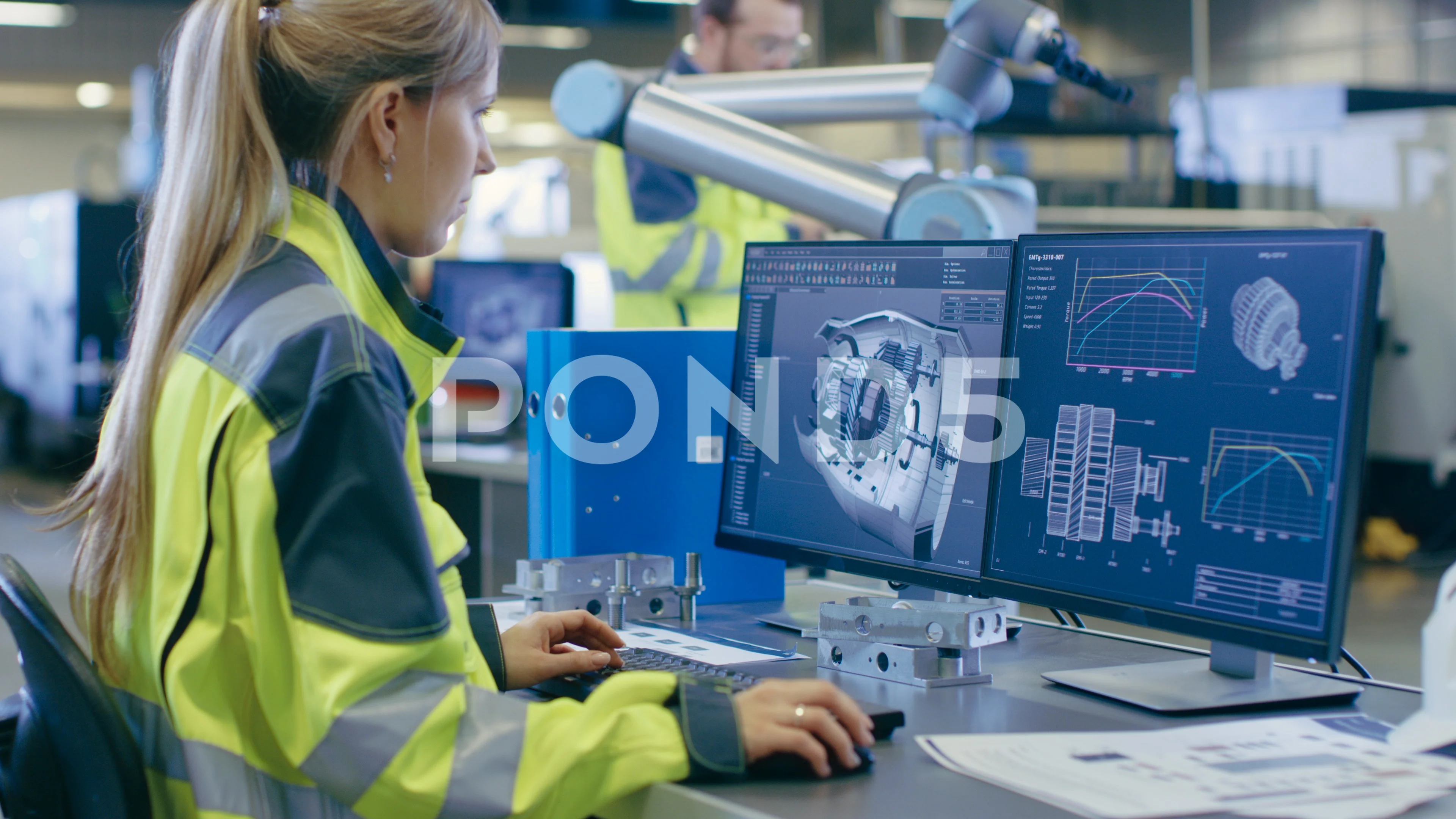 Female Mechanical Engineer