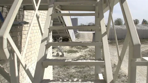 Stairs Factory Stock Footage ~ Royalty Free Stock Videos | Pond5