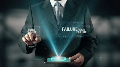 Failure Again More Success Concept Busin... | Stock Video | Pond5
