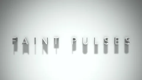 faint pulses 3D title animation white te... | Stock Video | Pond5