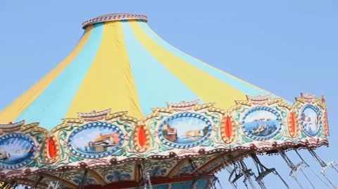 Fairground Ride | Stock Video | Pond5