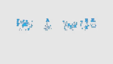 Fake made of letters. ASCII art code sym... | Stock Video | Pond5