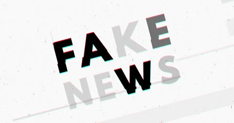 Fake News animation. Social banner for b... | Stock Video | Pond5
