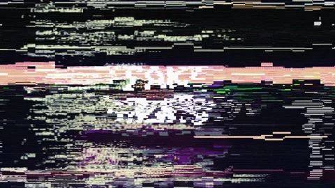 FAKE NEWS Glitch Text Animation, Renderi... | Stock Video | Pond5
