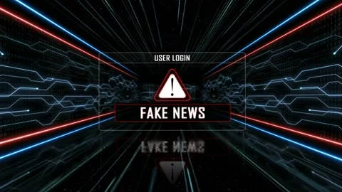 FAKE NEWS Keywords Animation, Background... | Stock Video | Pond5