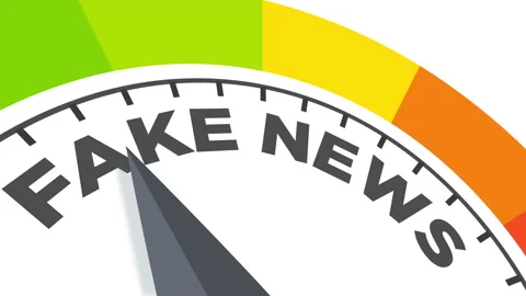 fake news level measuring device animati... | Stock Video | Pond5