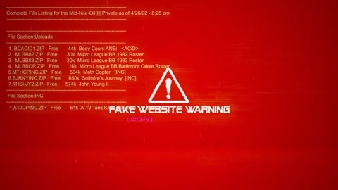 Hacking Fake Screen Stock Videos – Royalty-Free HD & 4K Videos