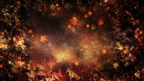 Fall Season Background Loop | Stock Video | Pond5
