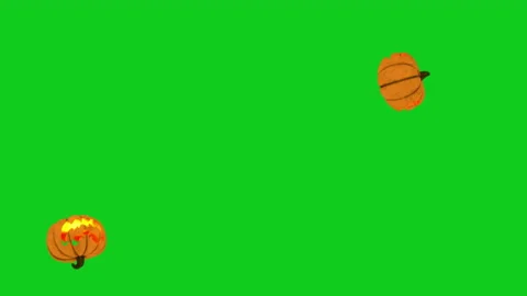 Falling animation Halloween Pumpkin on a... | Stock Video | Pond5