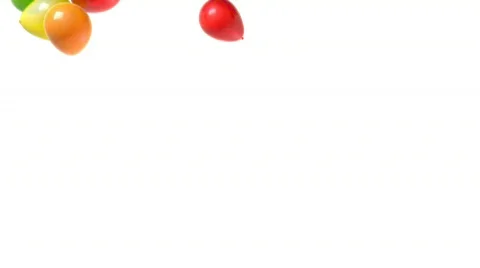 Falling Balloons | Stock Video | Pond5