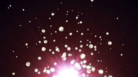 Falling BASEBALL BALL, Animation, with A... | Stock Video | Pond5