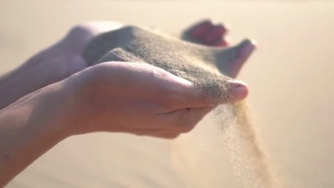 Sand Falling Stock Video Footage | Royalty Free Sand Falling Videos | Pond5
