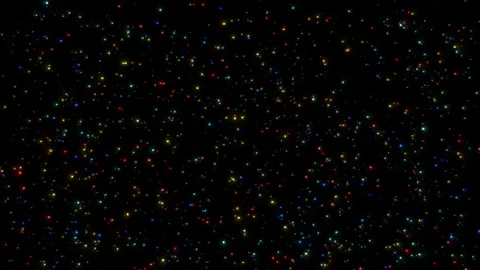 Falling Colorful Confetti Particles on b... | Stock Video | Pond5