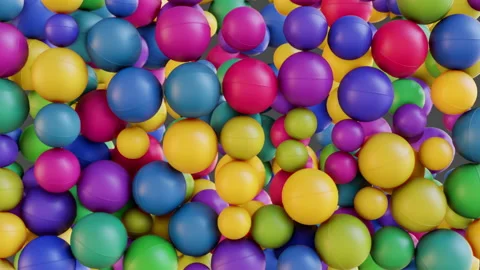 Balls Falling Stock Footage ~ Royalty Free Stock Videos | Pond5
