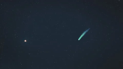 Comet On Sky Stock Video Footage | Royalty Free Comet On Sky Videos | Pond5