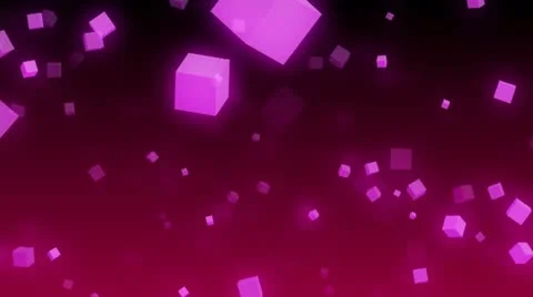 Falling cubes background in loop mode | Stock Video | Pond5