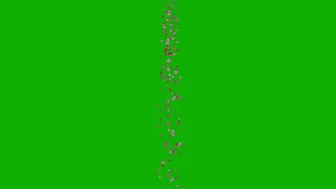 Falling debris particles green screen mo... | Stock Video | Pond5