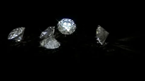 Falling Diamonds Stock Footage ~ Royalty Free Stock Videos | Pond5